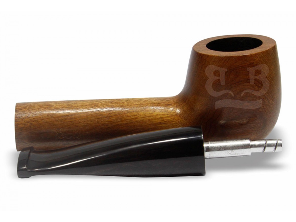 Cachimbo Elite Longo Reto Encerado Piteira Chifre BB_0140 R E ...