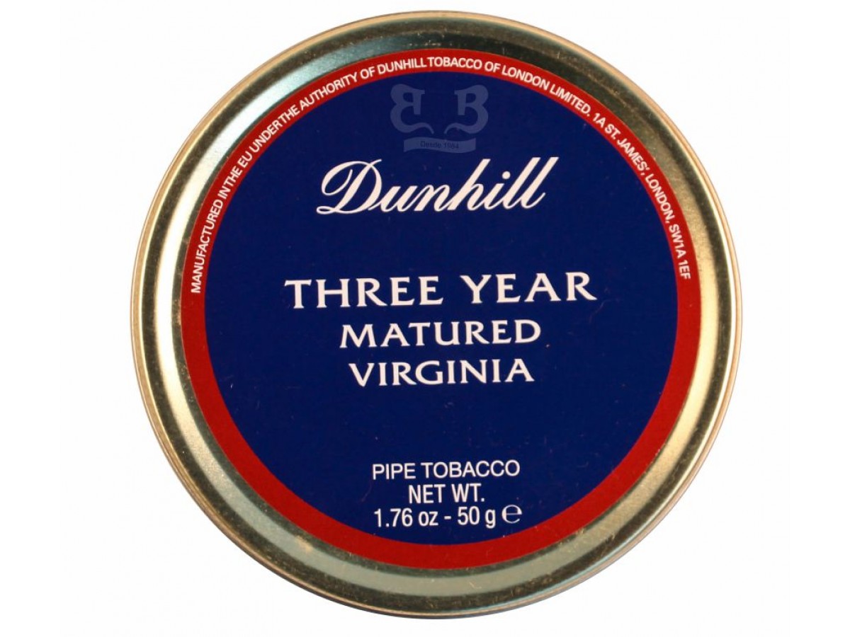 Tabaco/Fumo Dunhill Three Year Matured Virginia BB_0351 - Dunhill - R ...
